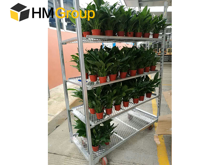Nursery Garden Cart | Nursery Plant Trolleys | HML Wires